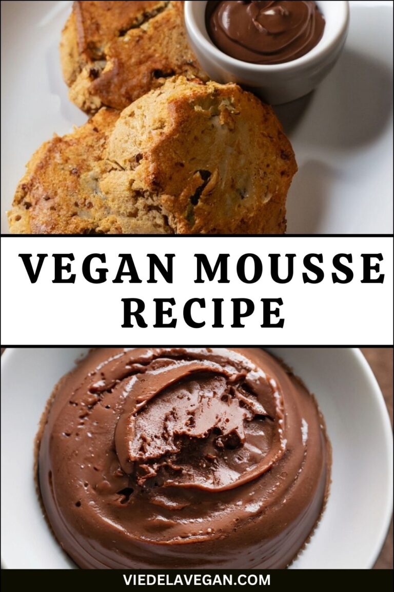 Creamy Vegan Mousse Recipe | Indulgent Dessert Delight