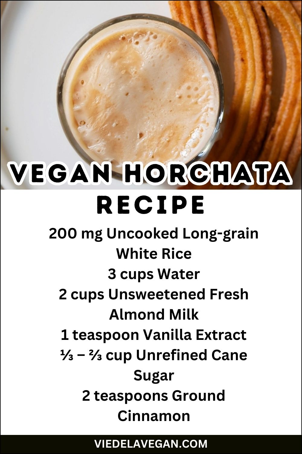 Vegan Horchata Recipe: Taste of Mexico Sans Dairy
