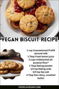 Vegan Biscuit Recipe | Easy and Plant-Based