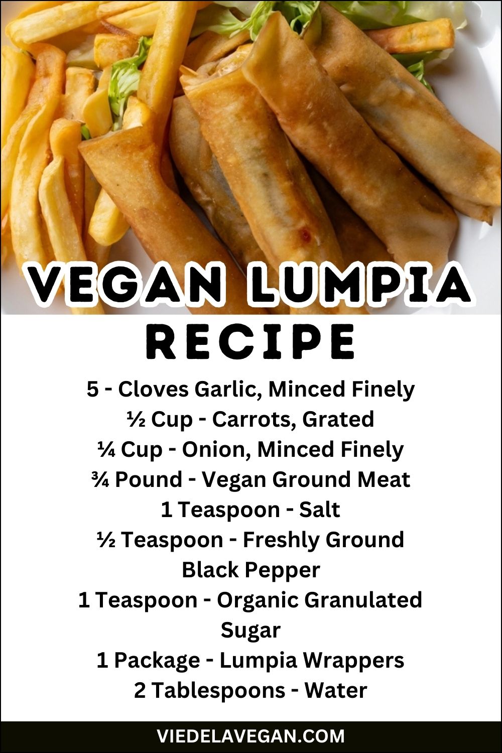 Vegan Lumpia Recipe: Authentic Filipino Flavors