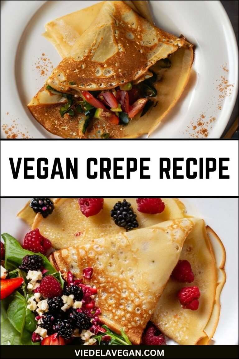 Healthy Vegan Crepe Recipe: Savor Every Bite