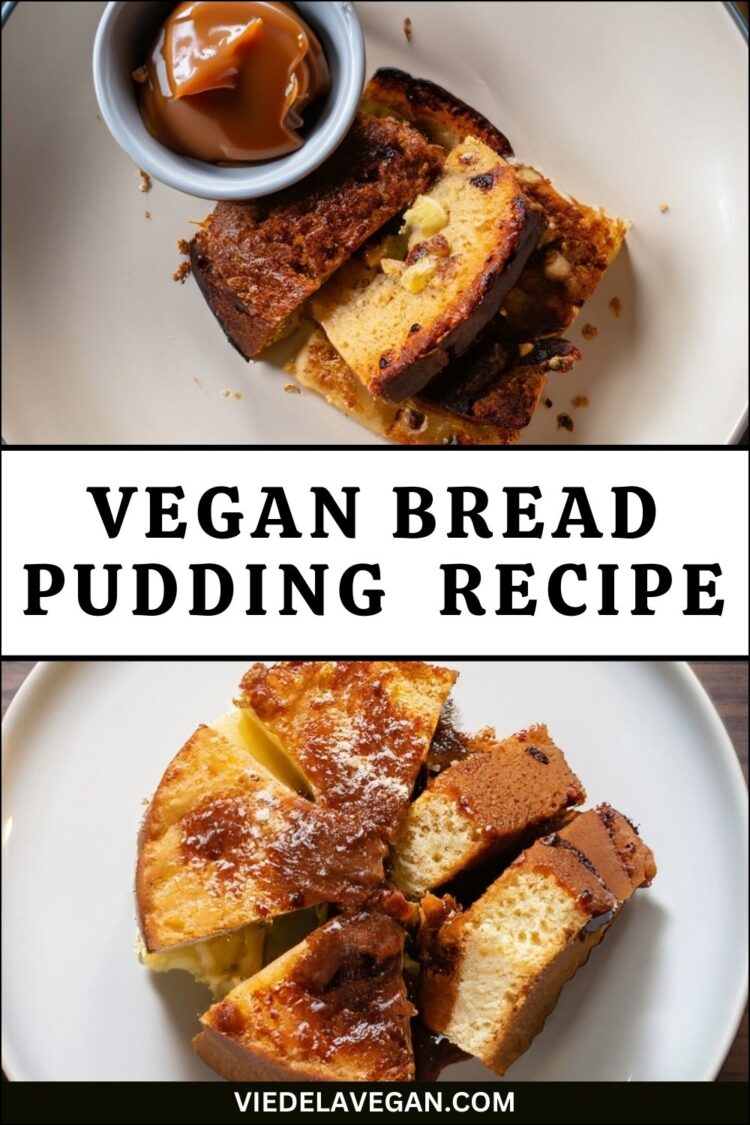 Vegan Bread Pudding Recipe | Easy Plant-Based Dessert