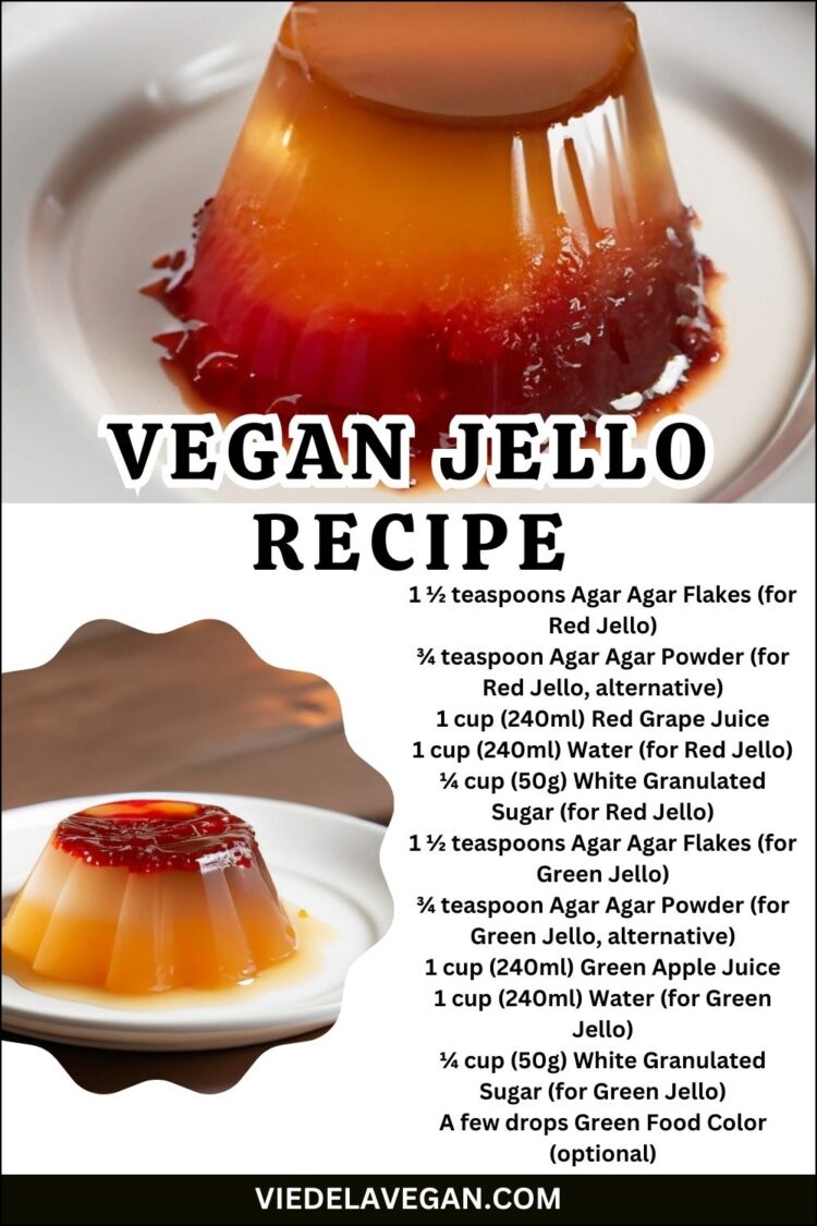 Refreshing Vegan Jello Recipe: Gelatin-Free Delight
