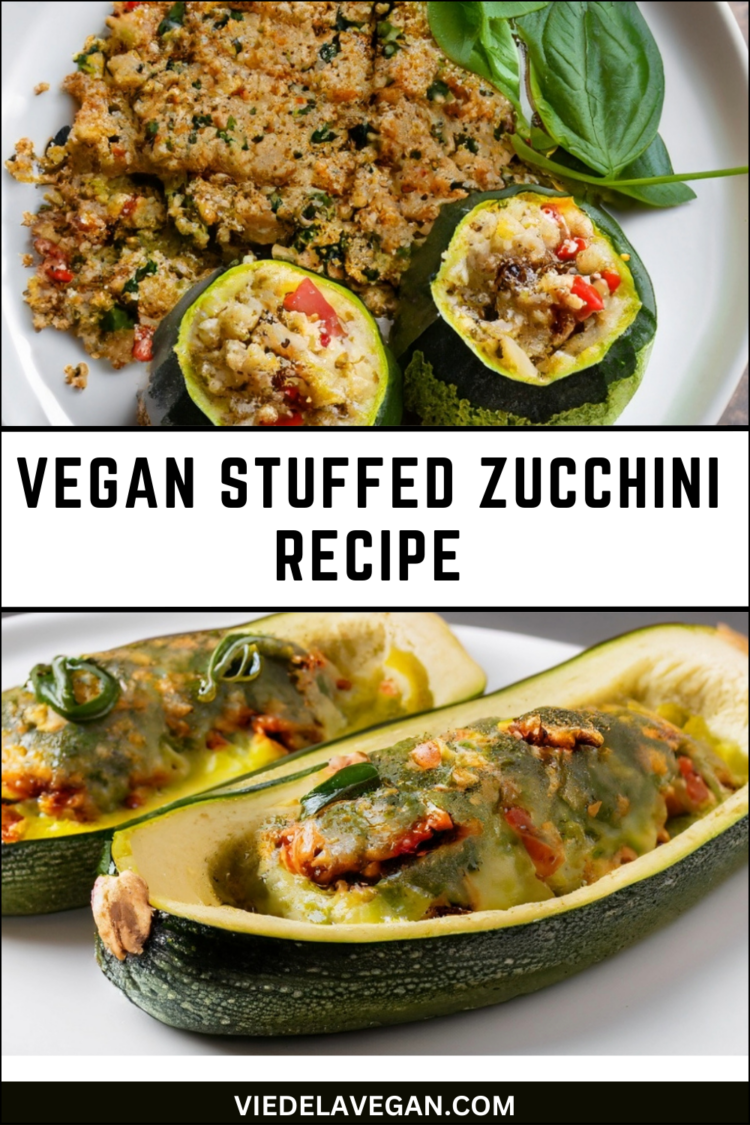 Vegan Stuffed Zucchini Recipe: Healthy & Flavorful