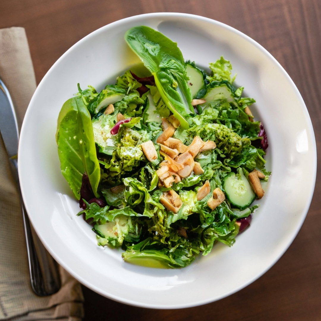 Vegan Green Goddess Salad Recipe | Healthy & Flavorful Salad