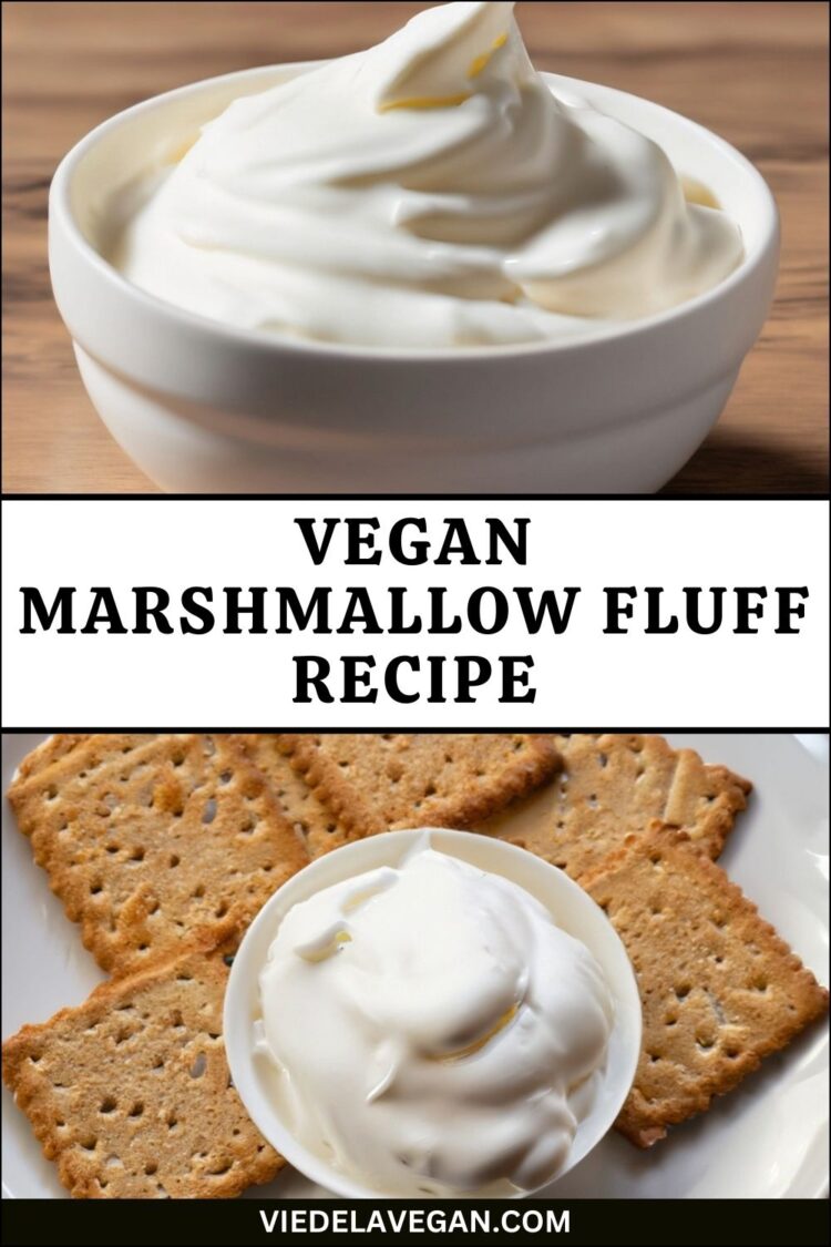 Easy Vegan Marshmallow Fluff Recipe | Sweet & Fluffy Delight