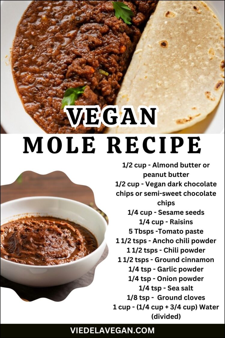 Easy Vegan Mole Recipe - Rich and Flavorful Mexican Sauce