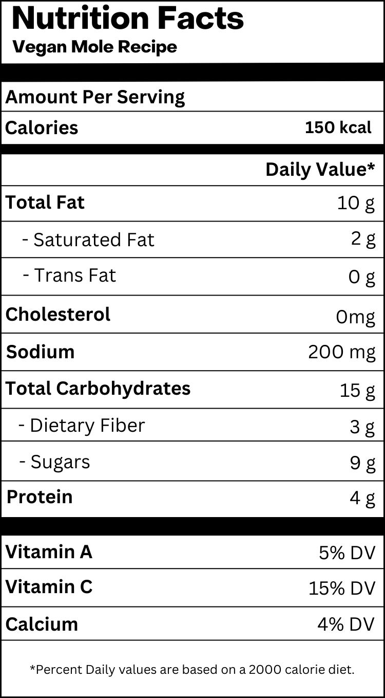 Easy Vegan Mole Recipe - Rich and Flavorful Mexican Sauce