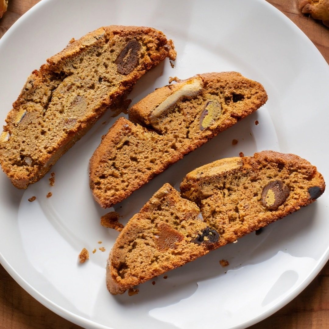 Easy Vegan Biscotti Recipe - Crunchy and Delicious