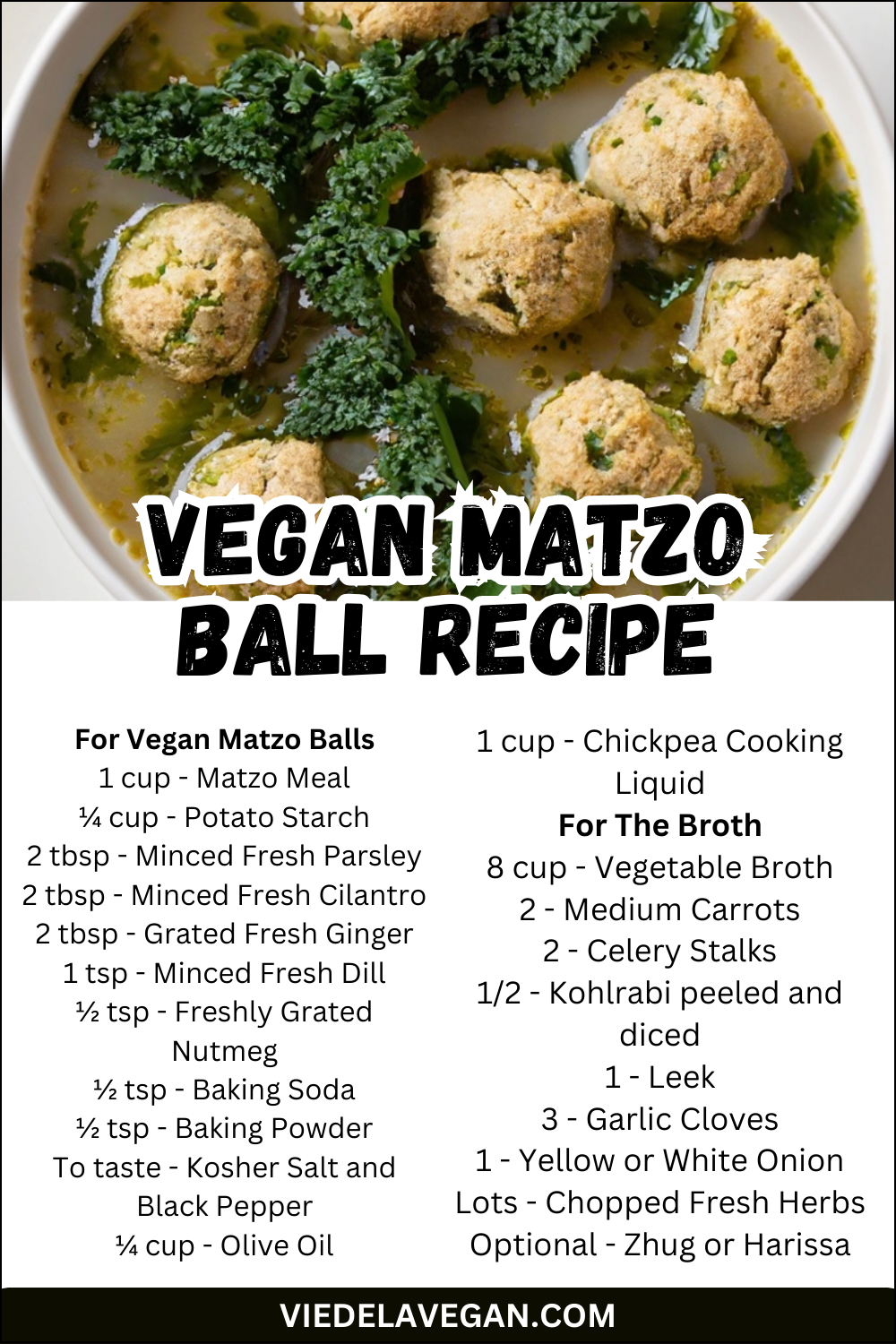 Vegan Matzo Ball Recipe | Delicious & Healthy Options