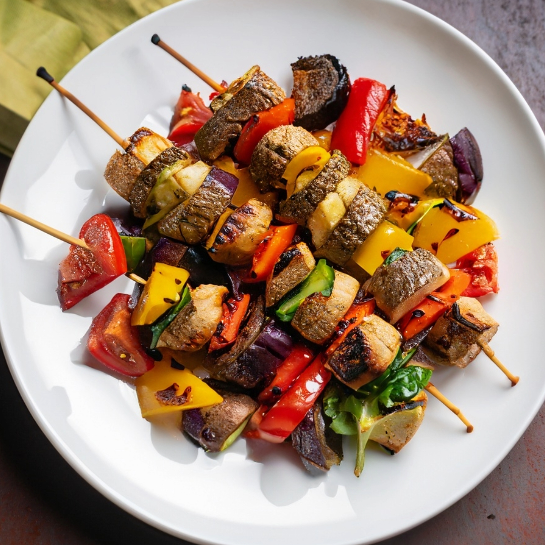 Easy Vegan Kabobs Recipe - Ideal for BBQs and Parties