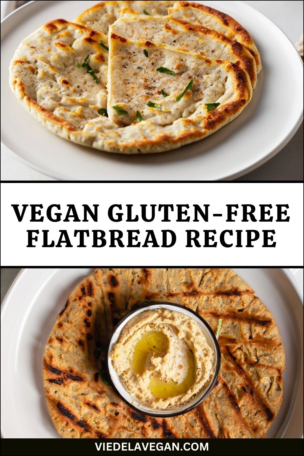 Healthy Vegan Gluten-Free Flatbread Recipe - Tasty & Versatile