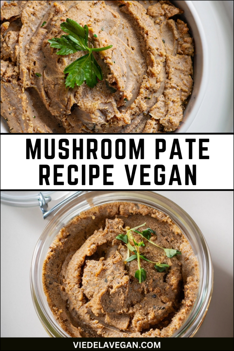 Quick Vegan Mushroom Pâté Recipe - Easy & Gourmet
