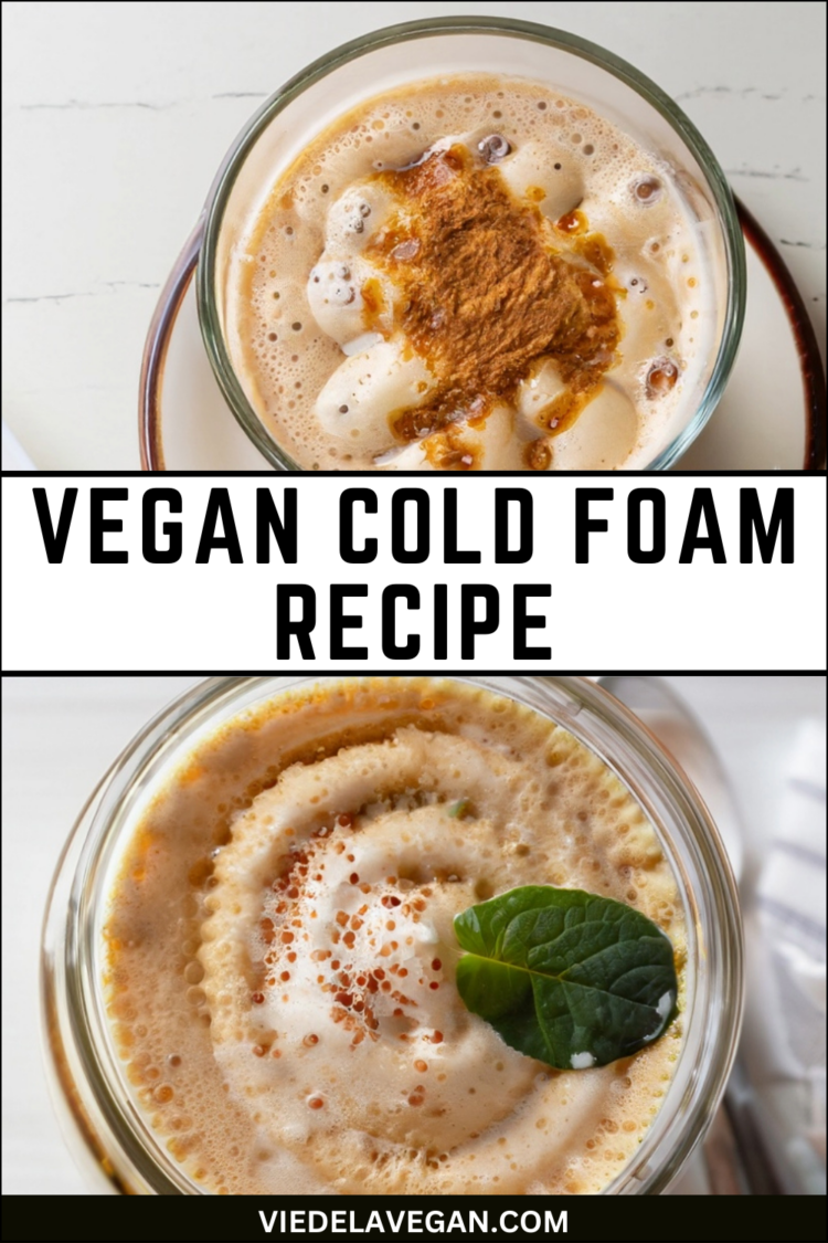 Delicious Vegan Cold Foam Recipe - Ideal Coffee Topping