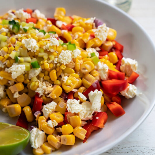 Vegan Mexican Street Corn Recipe - Dairy-Free Delight