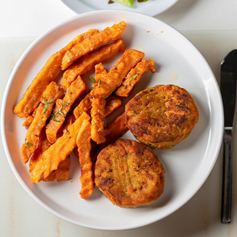 Healthy Vegan Chicken Patties Recipe - Homemade & Delicious