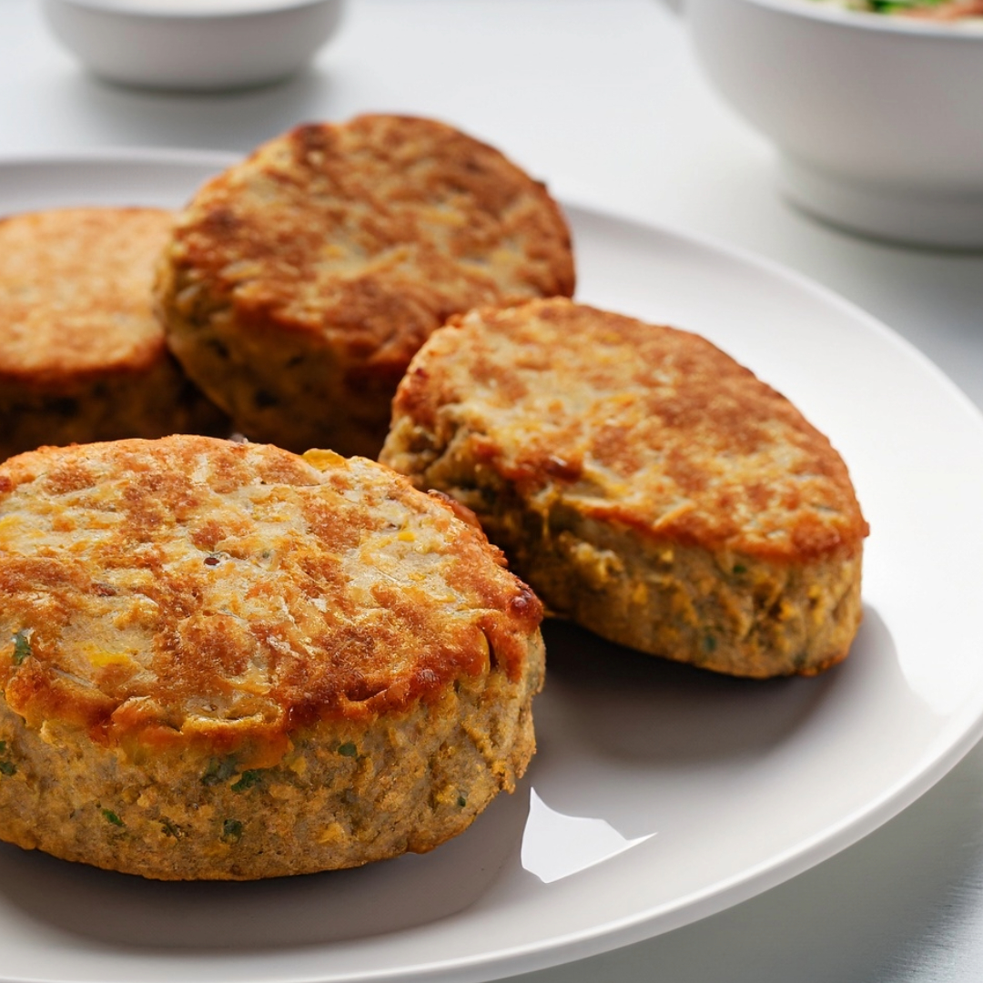 Healthy Vegan Chicken Patties Recipe - Homemade & Delicious