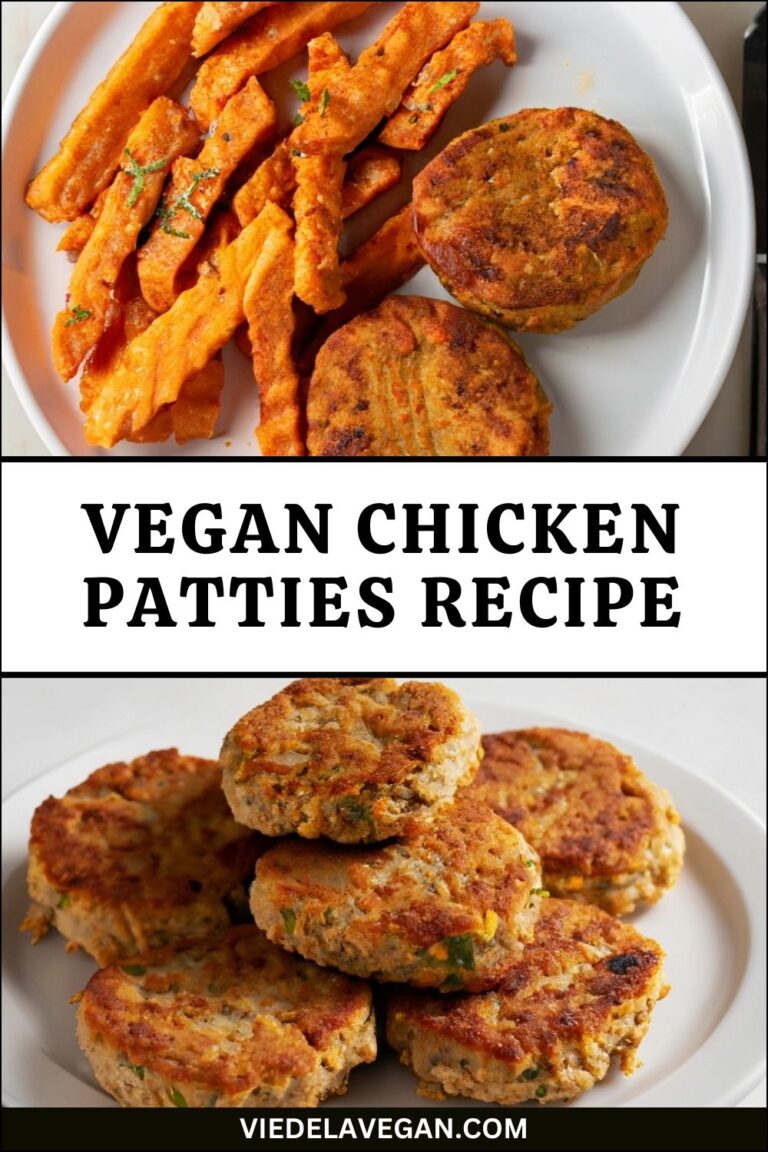 Healthy Vegan Chicken Patties Recipe - Homemade & Delicious