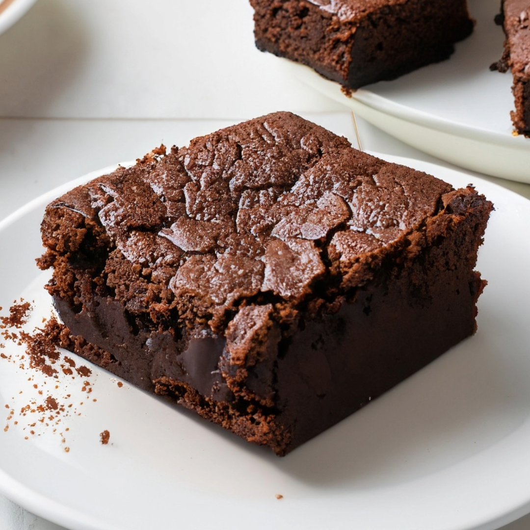 Vegan Brownie Recipe - Healthy No Flax Option!