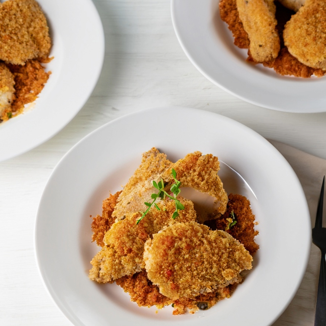 Tasty Vegan Chicken Parm Recipe- Crunchy & Cheesy Delight!