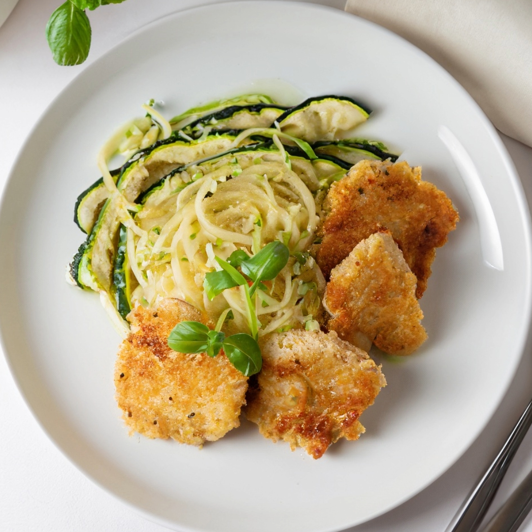 Tasty Vegan Chicken Parm Recipe- Crunchy & Cheesy Delight!