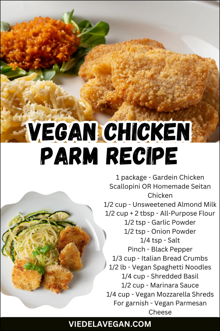 Tasty Vegan Chicken Parm Recipe- Crunchy & Cheesy Delight!