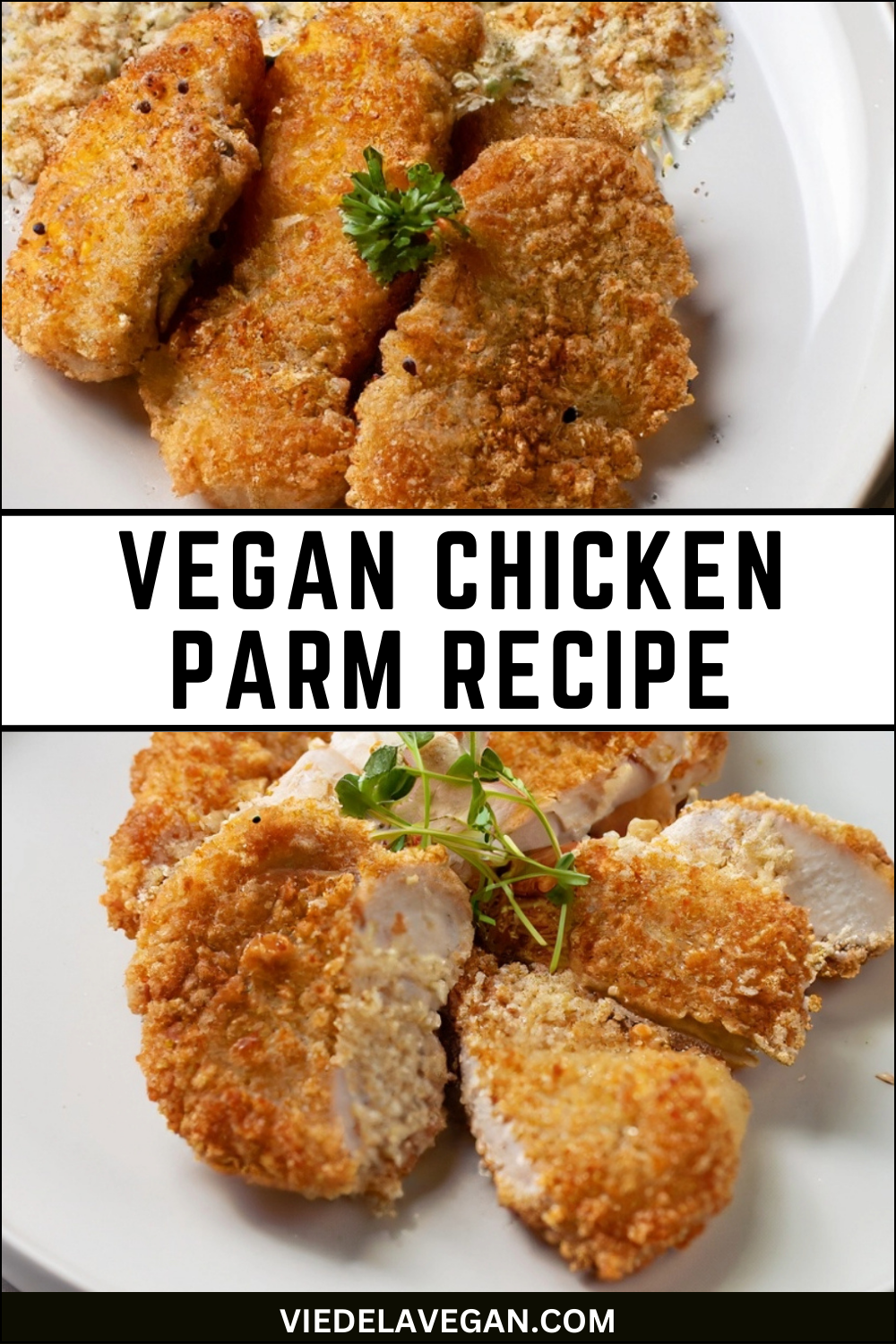 Tasty Vegan Chicken Parm Recipe- Crunchy & Cheesy Delight!