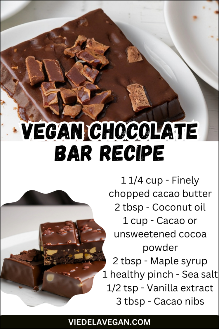15-Minute Vegan Chocolate Bar Recipe | Quick & Delicious